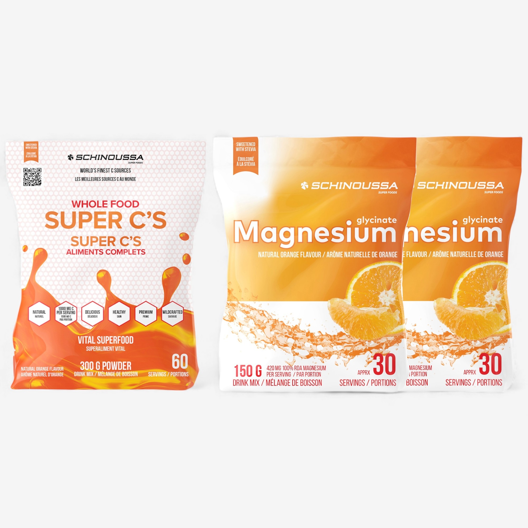 Schinoussa Magnesium with Super C's Bundle - TSC.ca