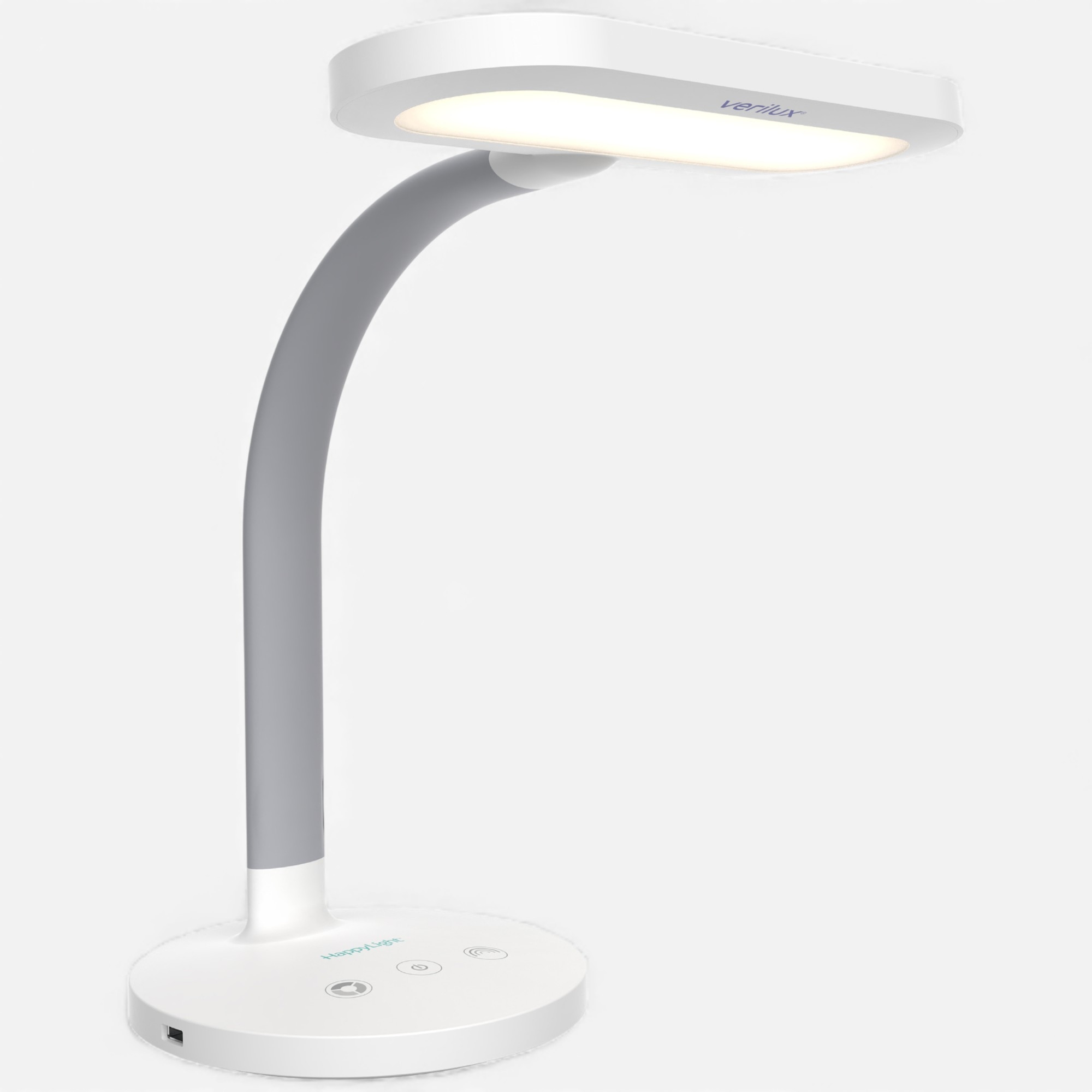 Verilux HappyLight Duo 2-in-1 Light Therapy and Task Desk Lamp - TSC.ca
