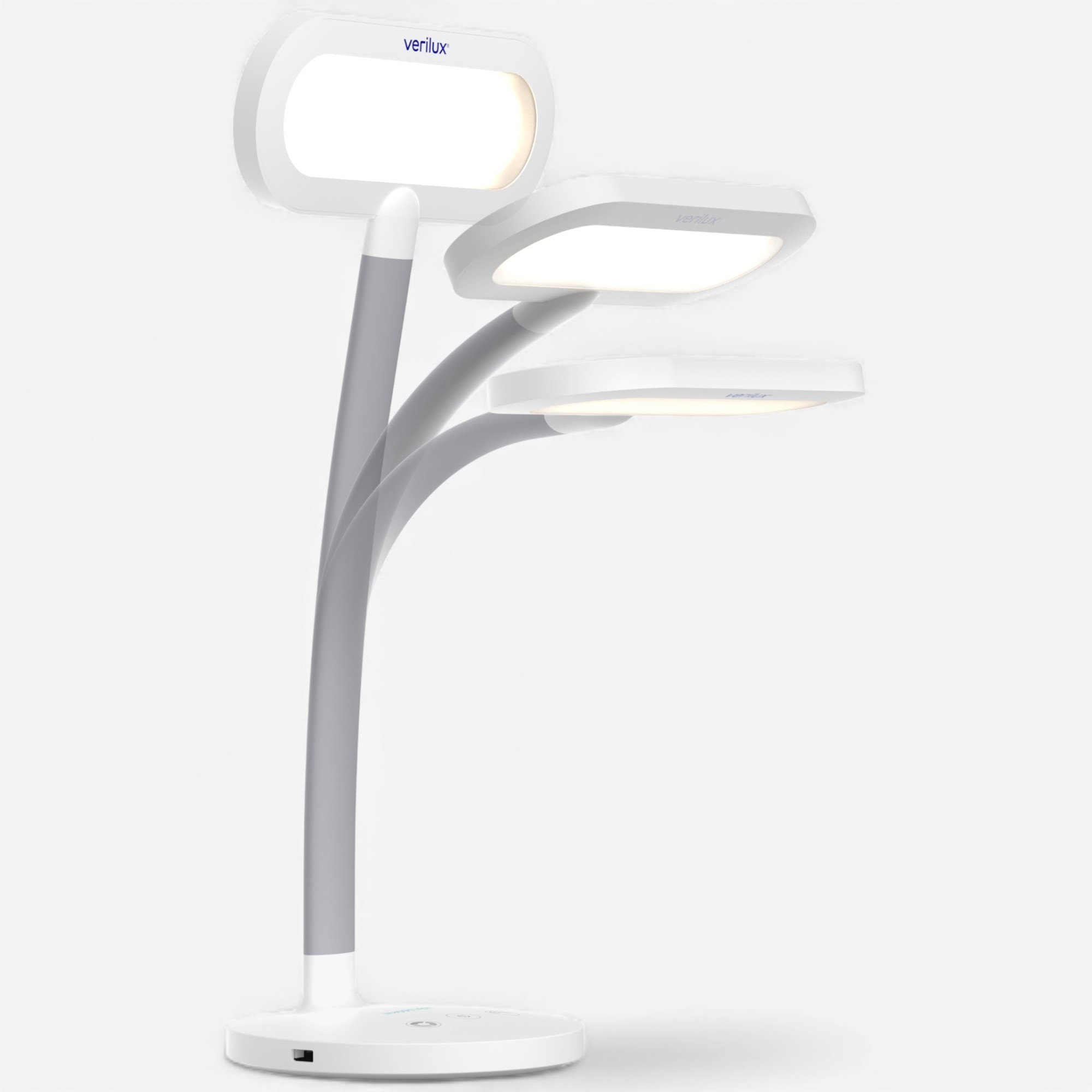 Verilux HappyLight Duo 2-in-1 Light Therapy and Task Desk Lamp - TSC.ca