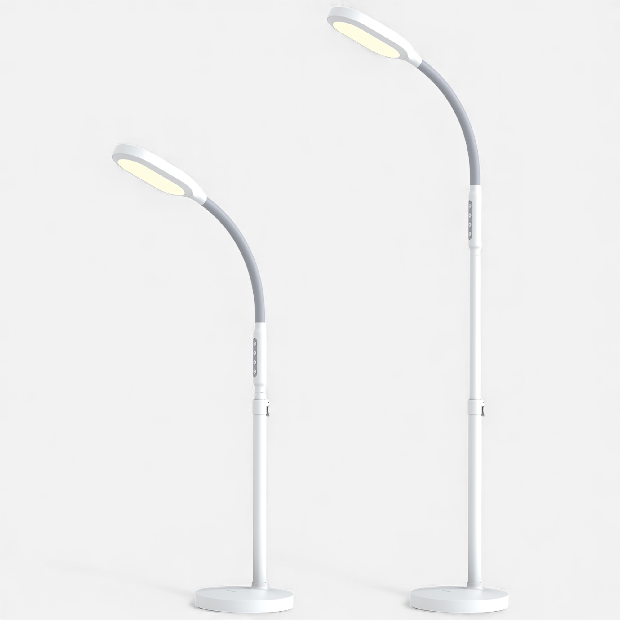 Verilux HappyLight Duo 2-in-1 Light Therapy and Task Floor Lamp - TSC.ca