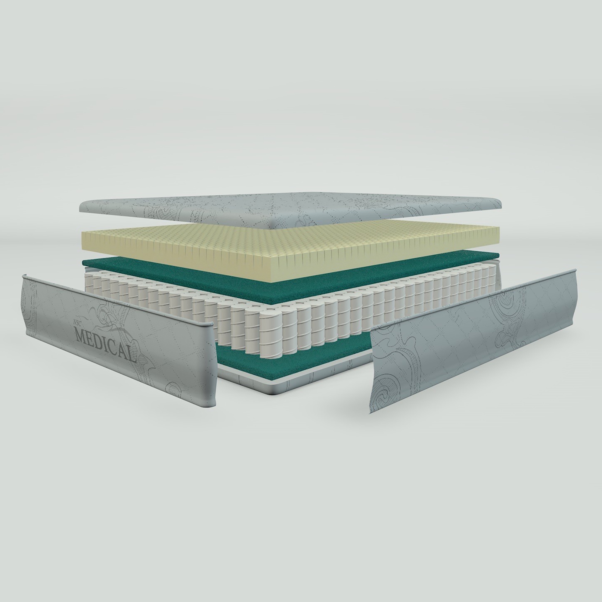 NSC Medical Serenity Sleep Series Hybrid Mattress - TSC.ca