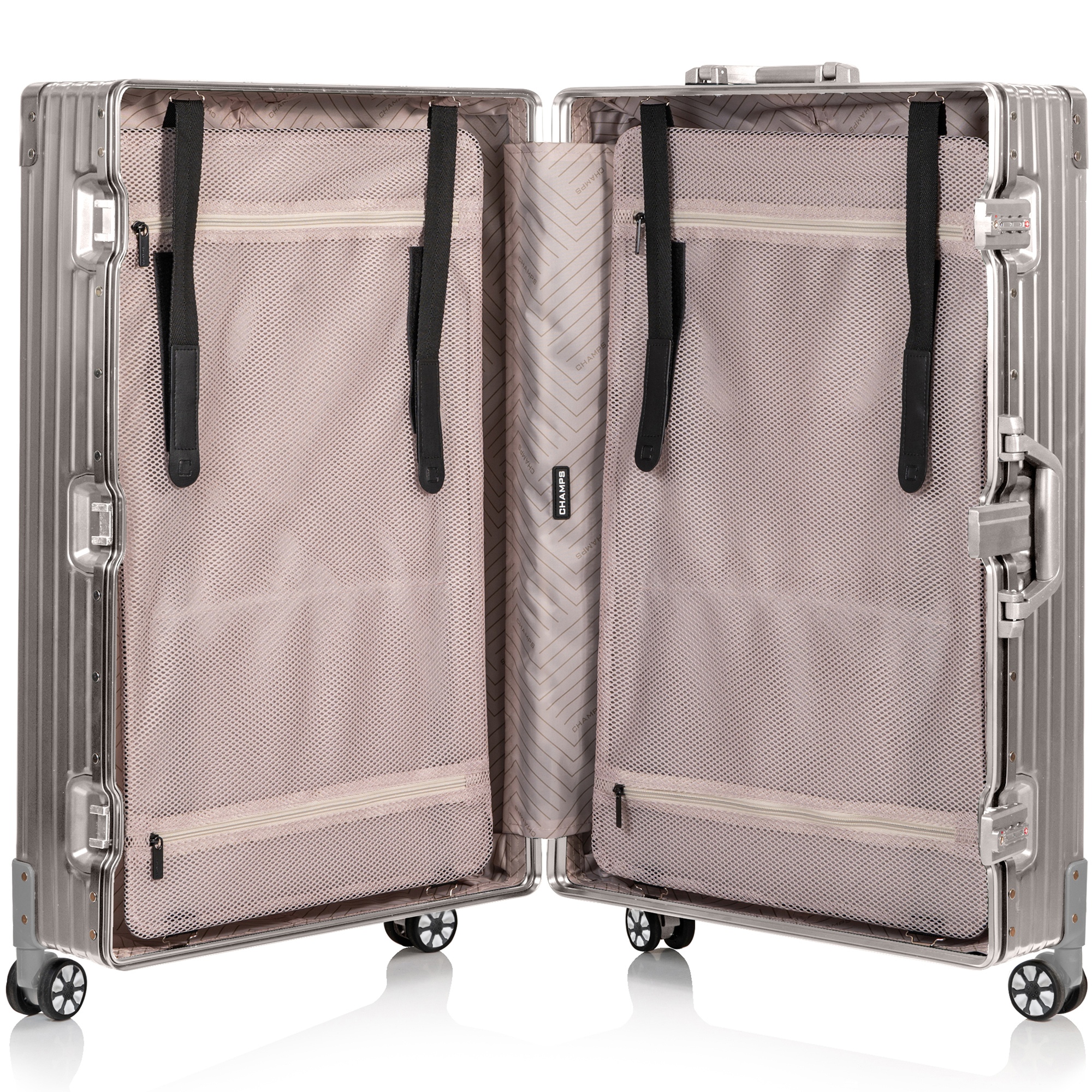 Champs Luggage Elite Collection Hard Side Spinner Large Check-in ...