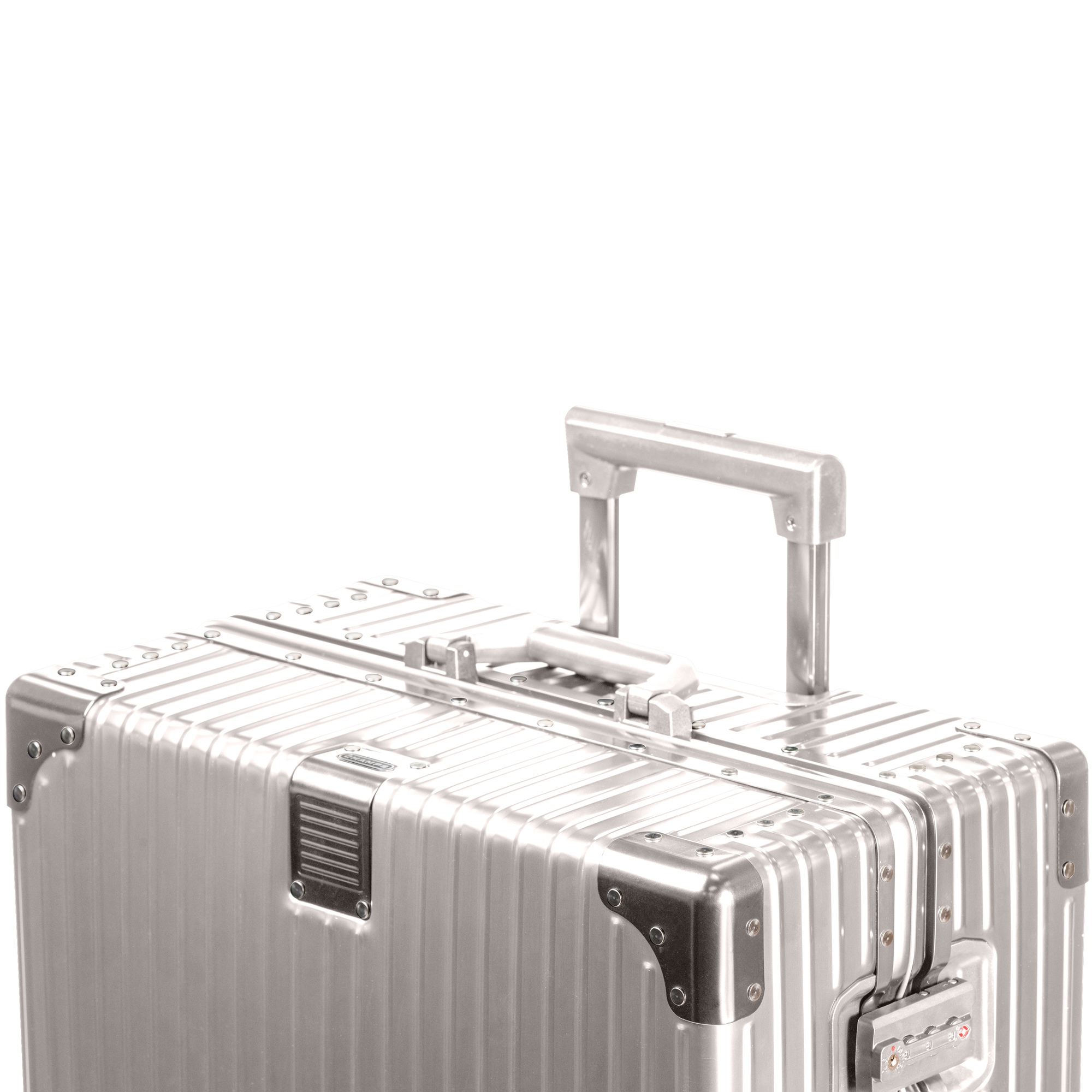 Champs Luggage Elite Collection Hard Side Spinner Large Check-in ...