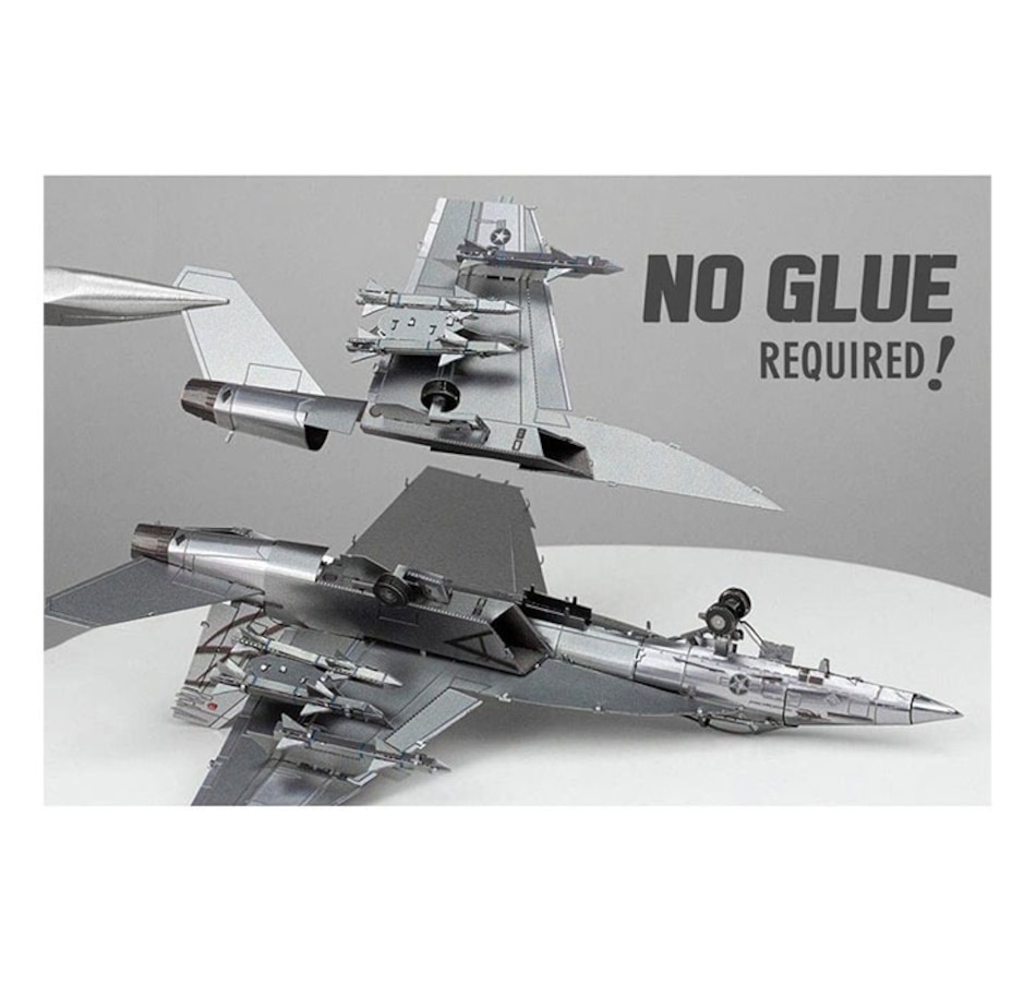 Metal Earth F/A-18 Super Hornet 3D Metal Model Kit – Precision Aircraft ...