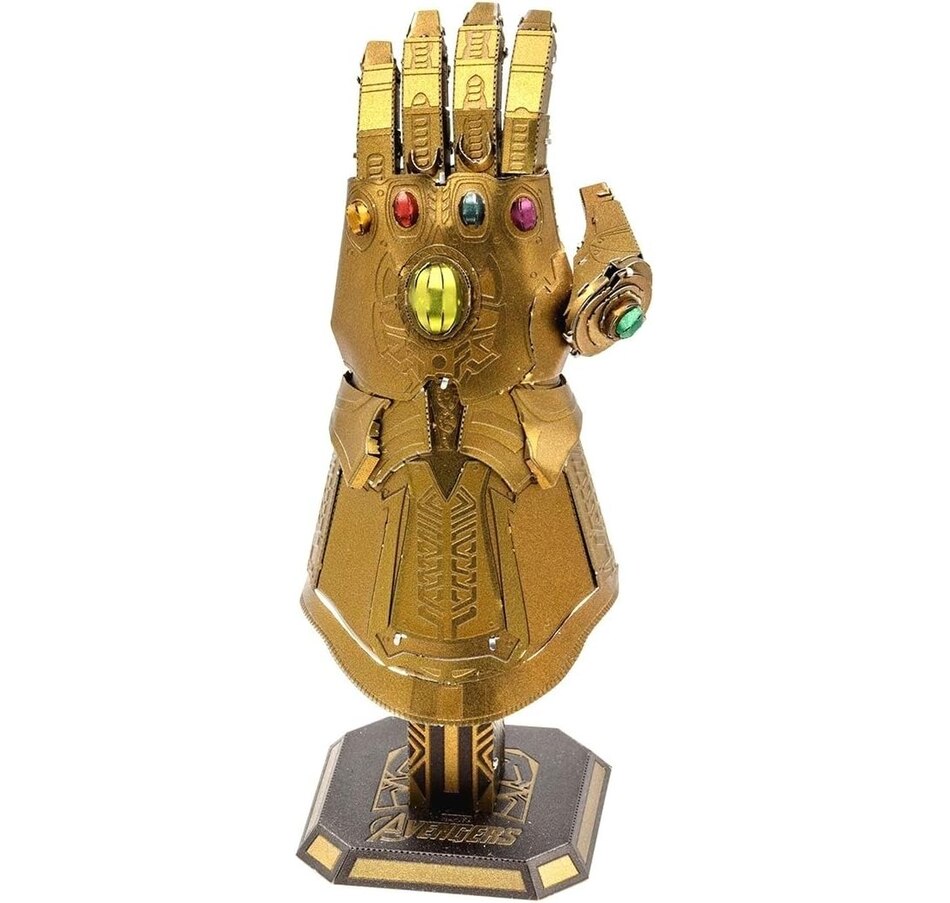 Metal Earth Infinity Gauntlet 2-Sheet Steel Model Kit – Marvel Avengers Endgame, No Glue ...