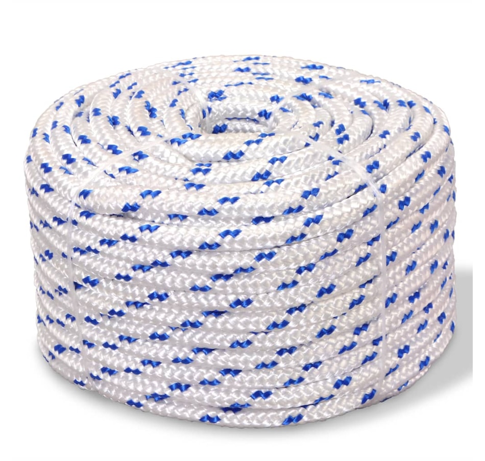 Boat rope Polypropylene 8 mm 100 m White - TSC.ca