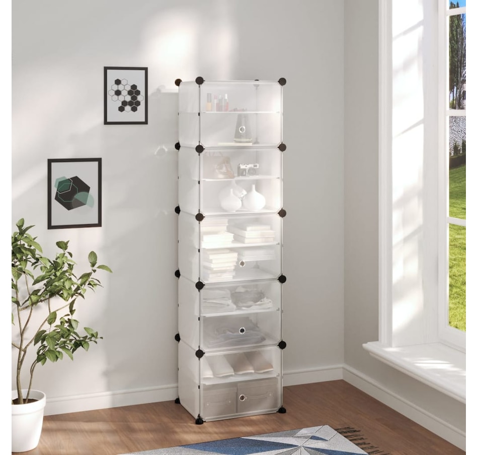 Home & Garden - Storage & Organization - Shoe rack Transparent 44x31 ...