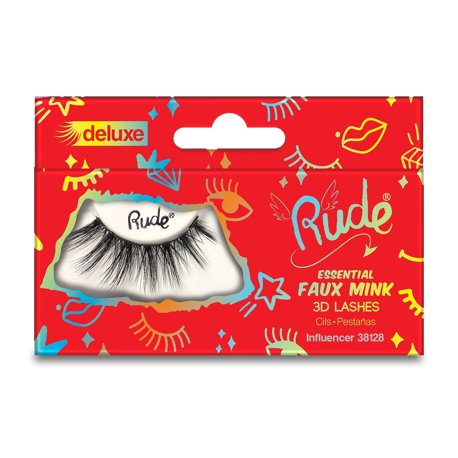 RUDE Essential Faux Mink Deluxe 3D Lashes - Influencer - TSC.ca