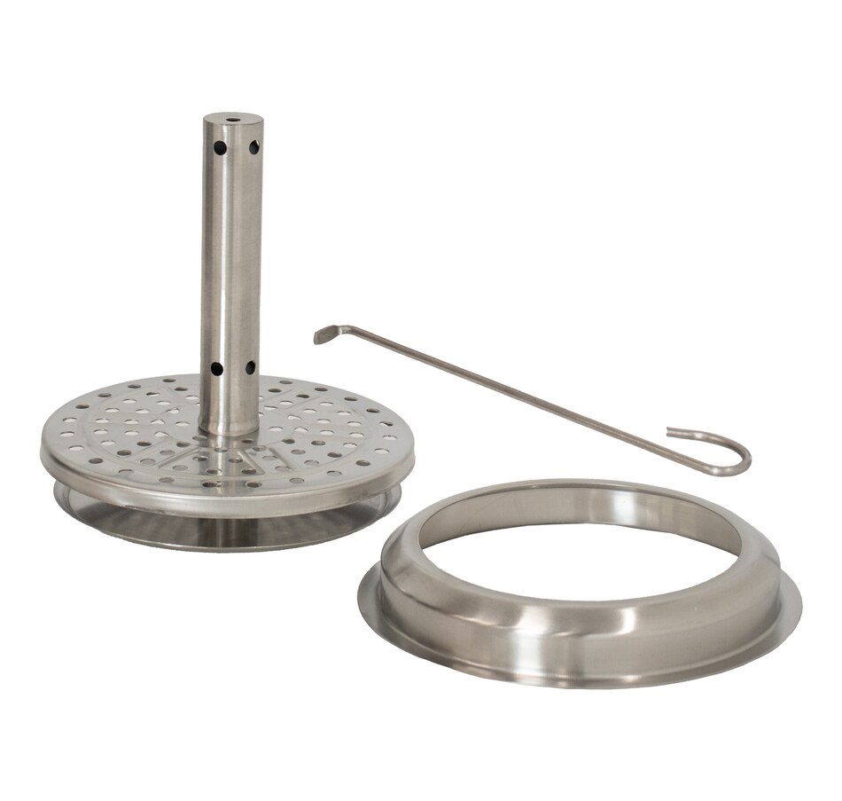 Triple Burn Stainless Steel Smokeless Fire Pit - TSC.ca