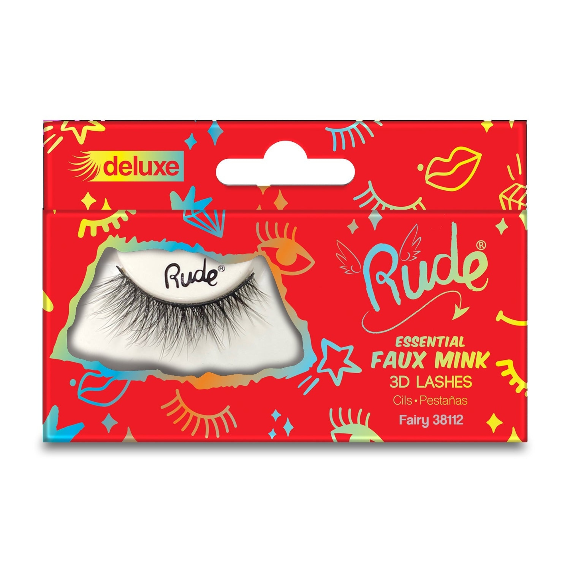 Rude Essential Faux Mink Deluxe 3D Lashes - Fairy - TSC.ca