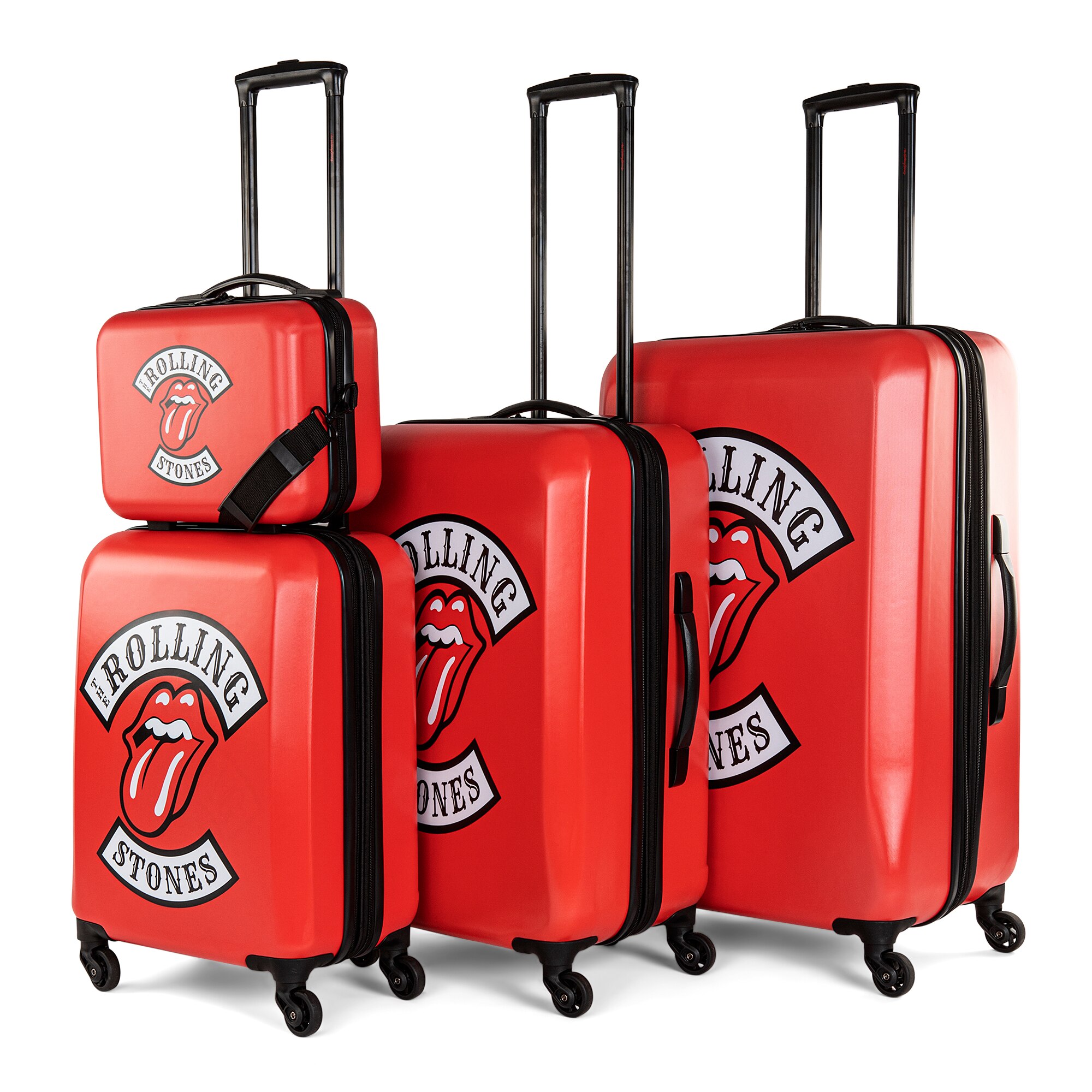 THE ROLLING STONES Start Me Up Collection 4 Piece Luggage Set