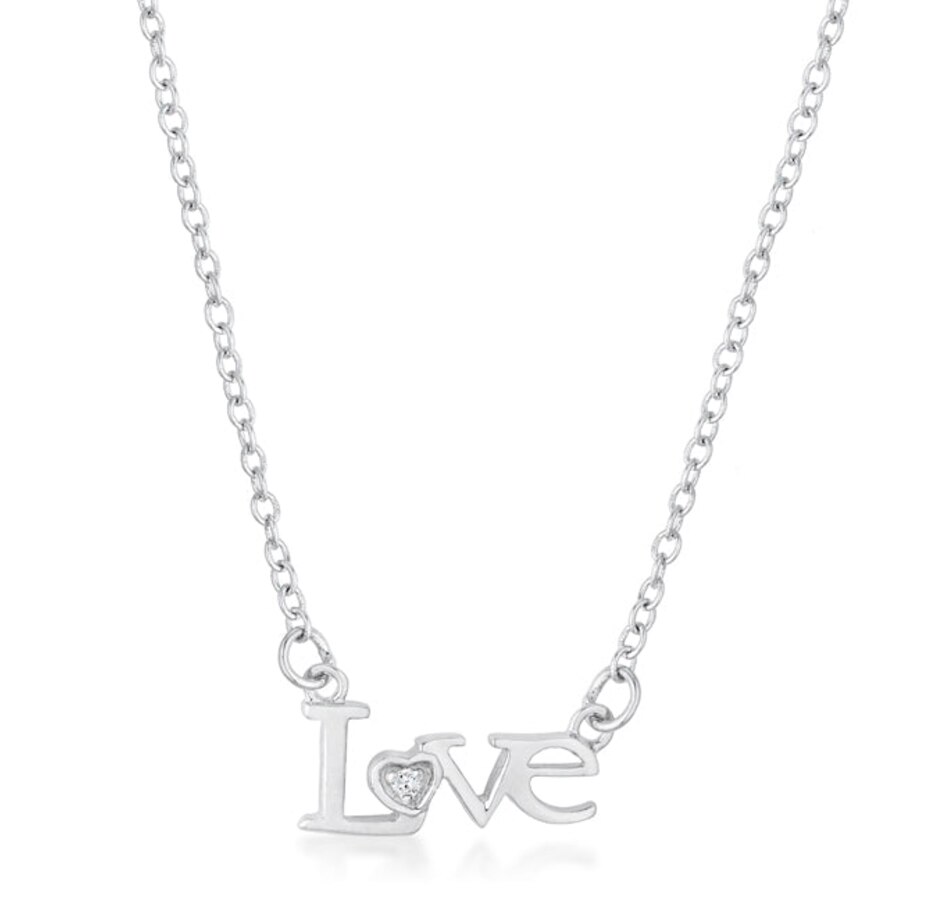 Jewellery - Love Script Necklace - TSC.ca - Online Shopping for Canadians