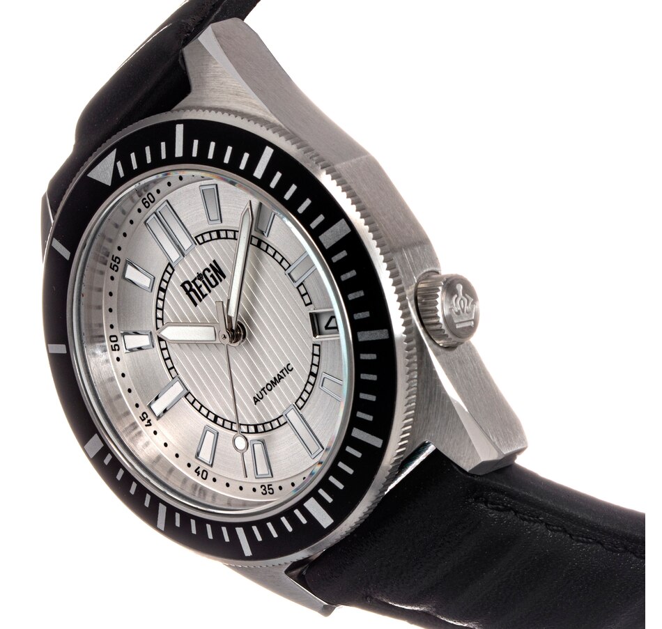 Jewellery - Watches - Reign Francis Leather-Band Watch w/Date - Online ...