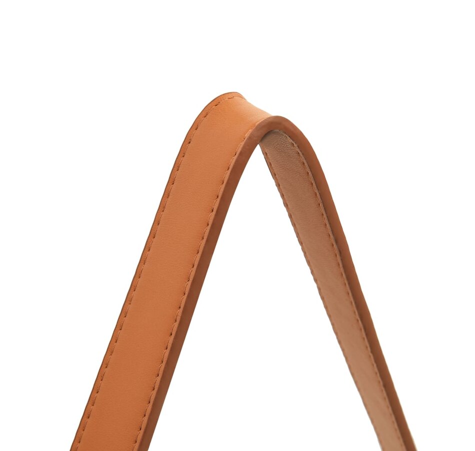 Wall mirror with strap 40 cm Gold - TSC.ca
