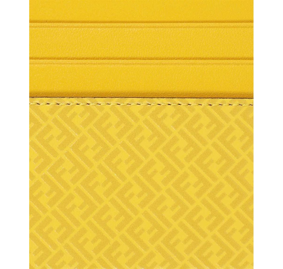 Clothing & Shoes - Handbags - Fendi FF Logo Print Sunflower Yellow ...