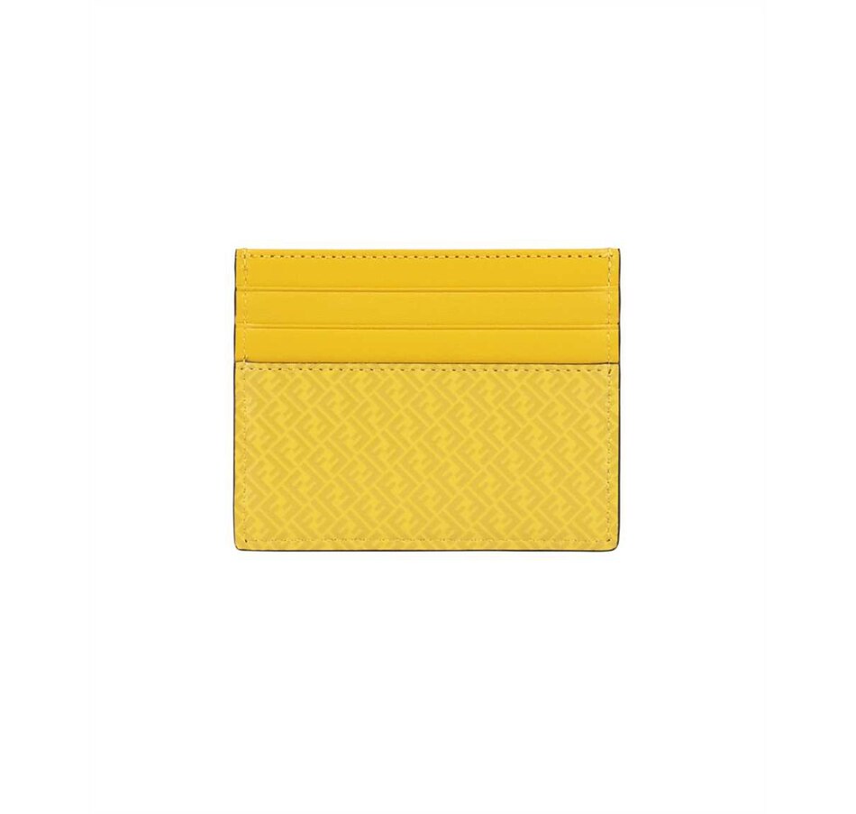 Clothing & Shoes - Handbags - Fendi FF Logo Print Sunflower Yellow ...