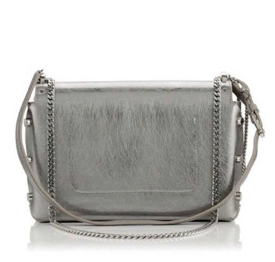 Clothing & Shoes - Handbags - Jimmy Choo Metallic Silver Lockett ...