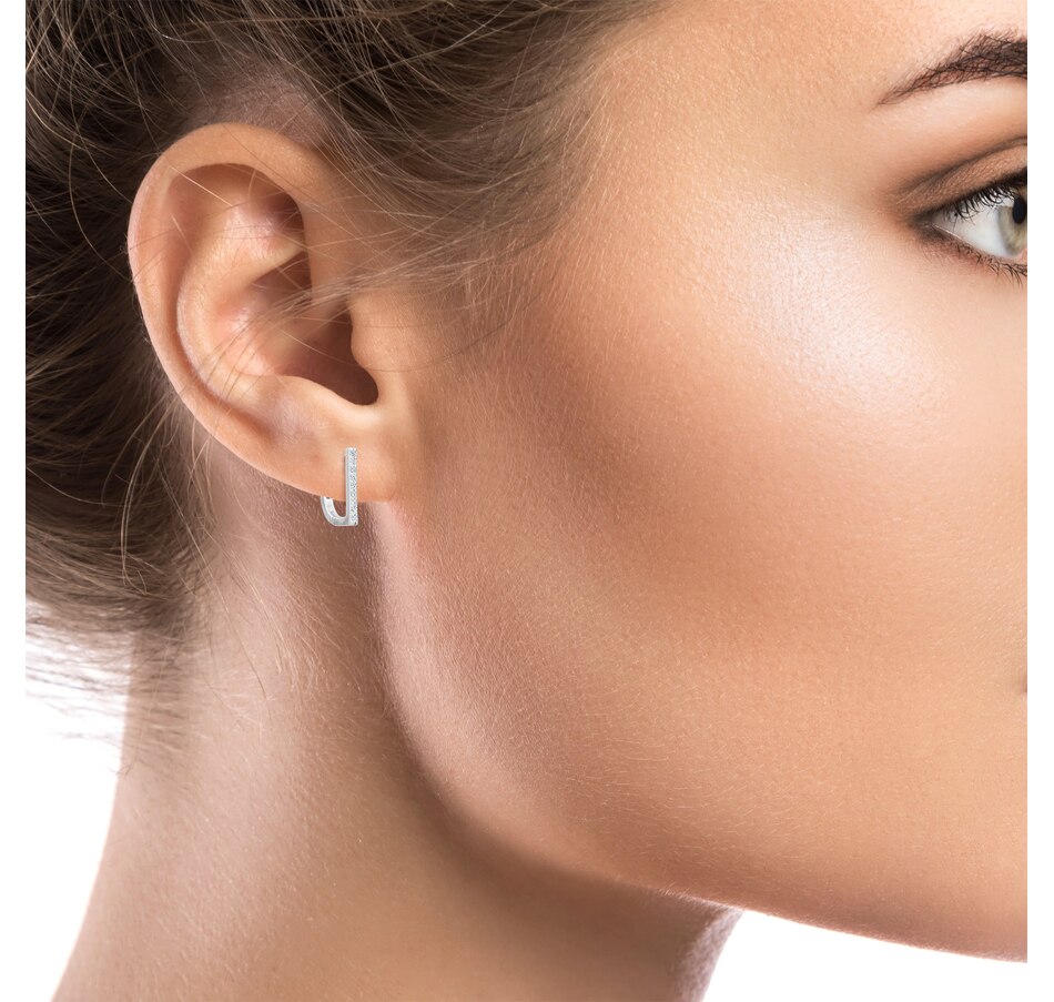 Jewellery - 3A Cubic zirconia bar earrings - TSC.ca - Online Shopping ...