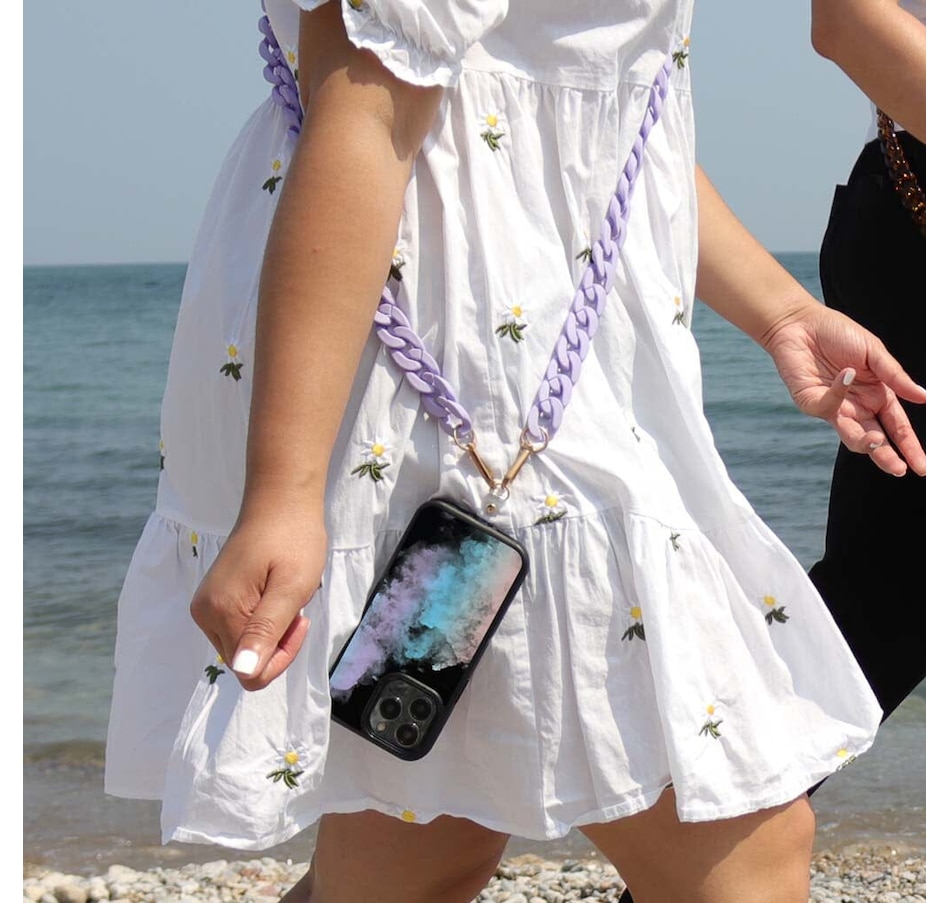 Purple Crossbody Phone Chain - TSC.ca