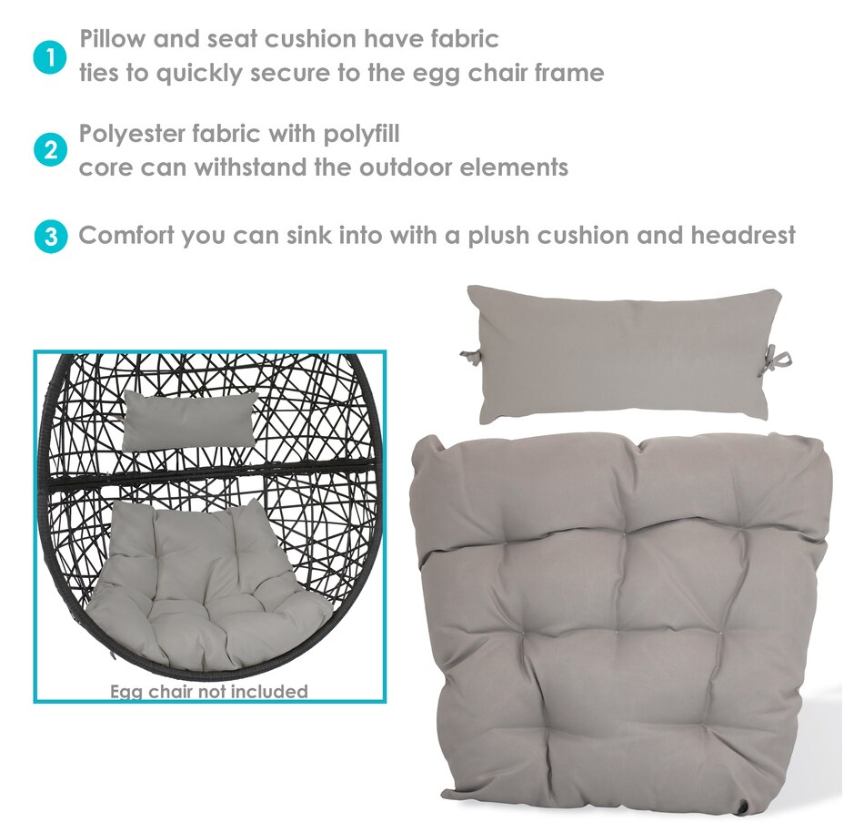 Home & Garden - Outdoor Living - Outdoor Furniture - Replacement Caroline Outdoor Egg Chair ...