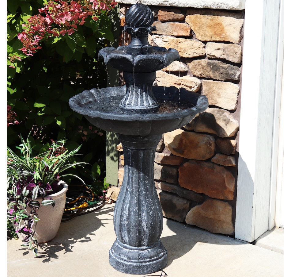 45" Arcade Solar with Battery Water Fountain - TSC.ca