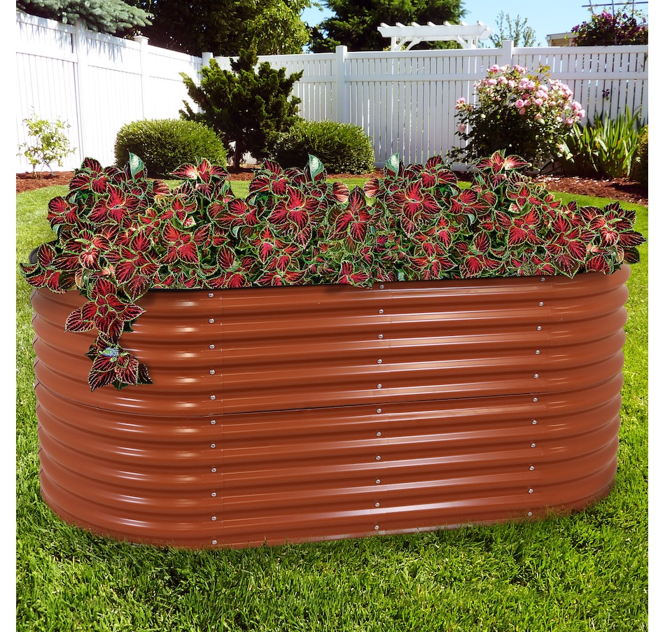 79" Stackable Galvalume Steel Raised Garden Bed - TSC.ca