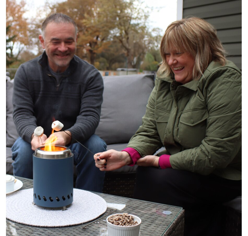 Stainless Steel Tabletop Smokeless Fire Pit - TSC.ca