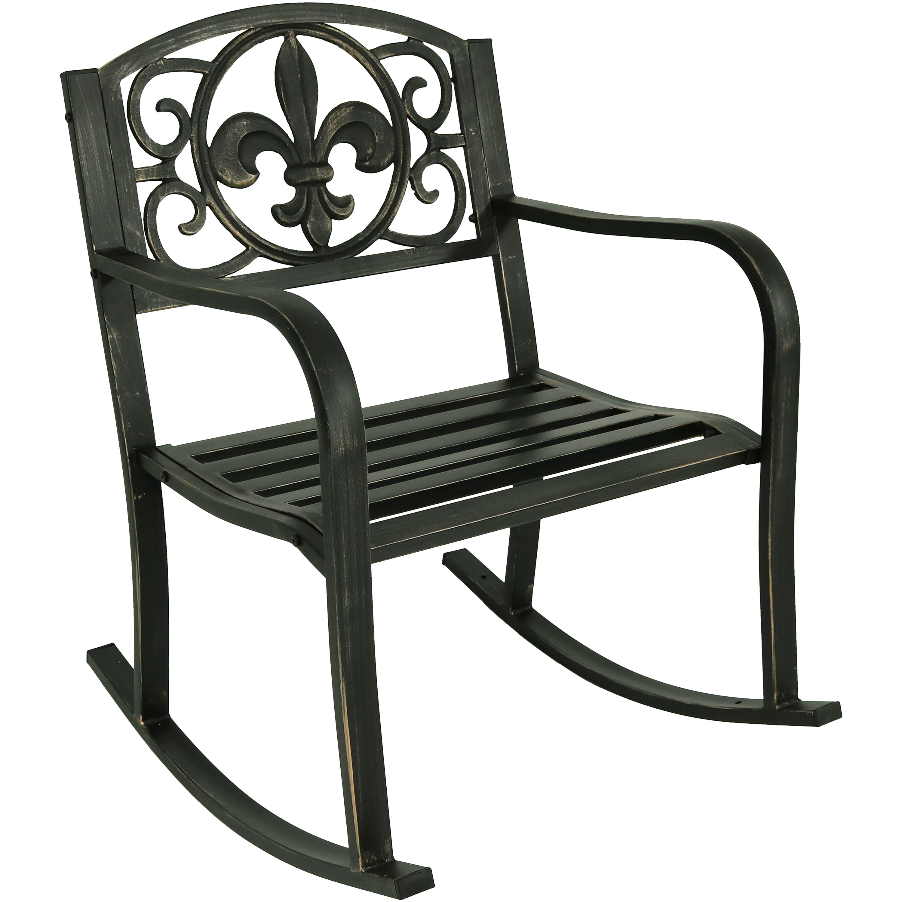 Metal rocking outdoor chairs store