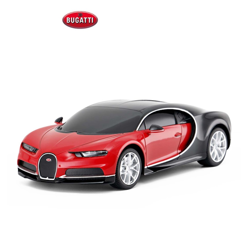 Tradeopia 1:24 Scale RC Car - Bugatti Chiron Red, Remote Control Toy ...