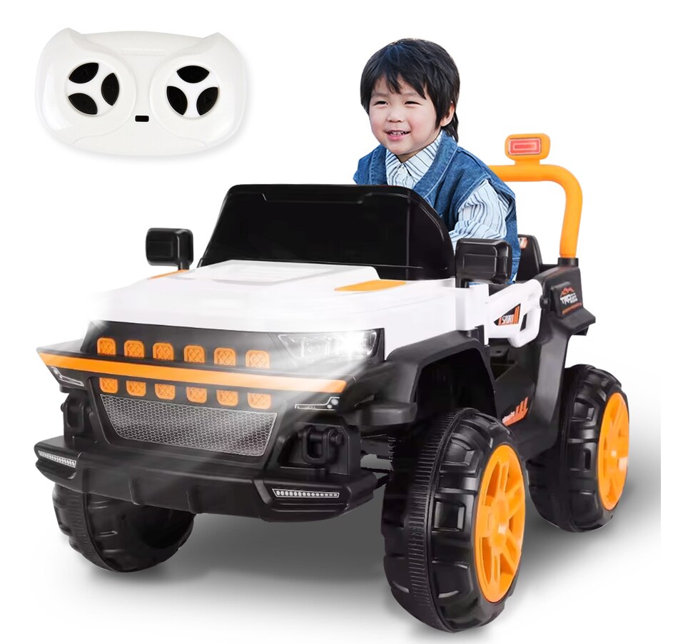 Kids Ride-On Truck (two-seater) | Speed 5-8km/h | Usage time: Up to 50 ...
