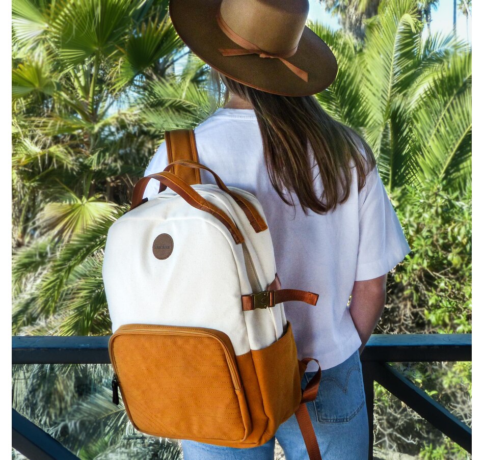Good To Go Backpack - Bliss Curry/Cream by FourFour Co - TSC.ca